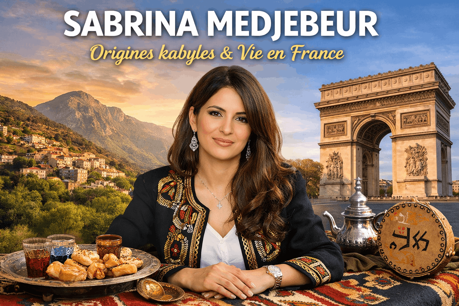 Sabrina Medjebeur : parcours, vie et origines kabyles